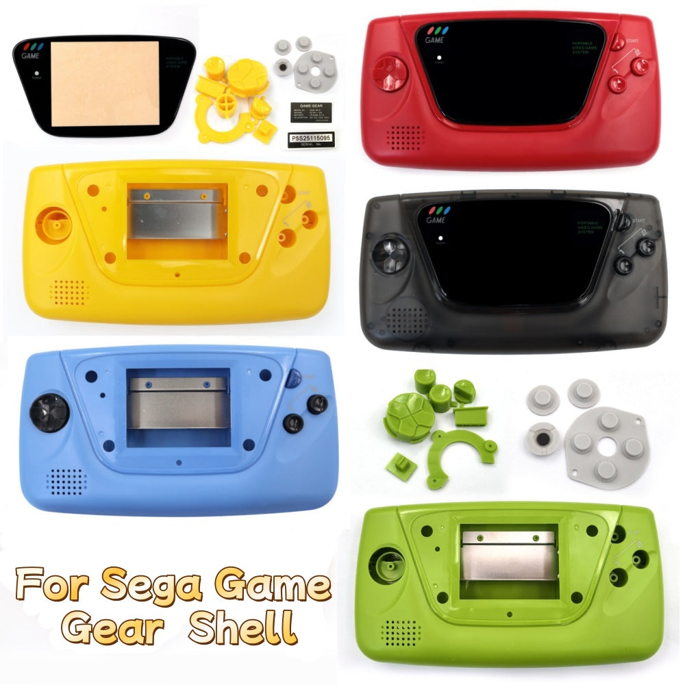 For Sega Game Gear Replacement Game Gear ABS Housing Shell Kit For Seg ...
